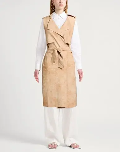 Chiara Boni La Petite Robe Sleeveless Trench Coat In Stretch Jersey