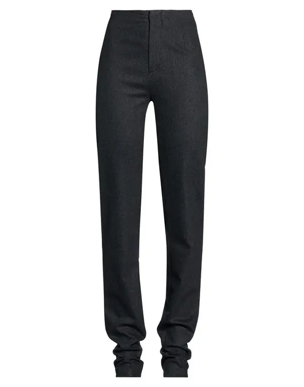 THE FRANKIE SHOP Straight-leg Flannel Pants - Grey