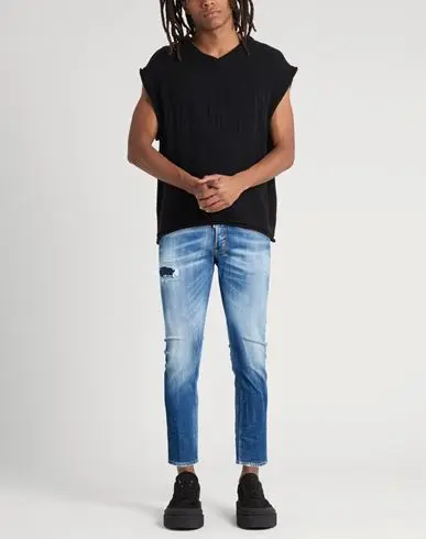 Dsquared2 Tapered Jeans With Distressed Detail