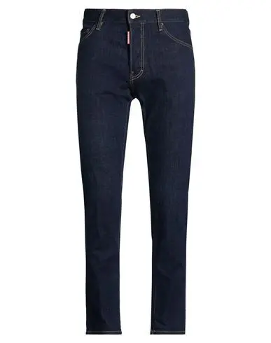 Dsquared2 Jeans In Cotton, Elastane, And Cow Leather