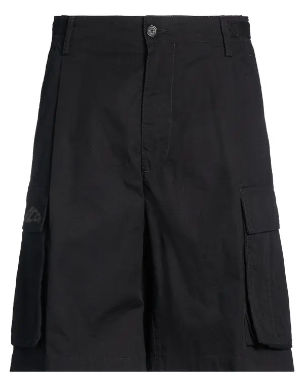 Dsquared2 Cargo Ripstop Shorts - Black