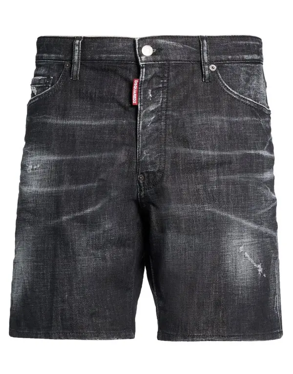 Dsquared2 Distressed Denim Shorts