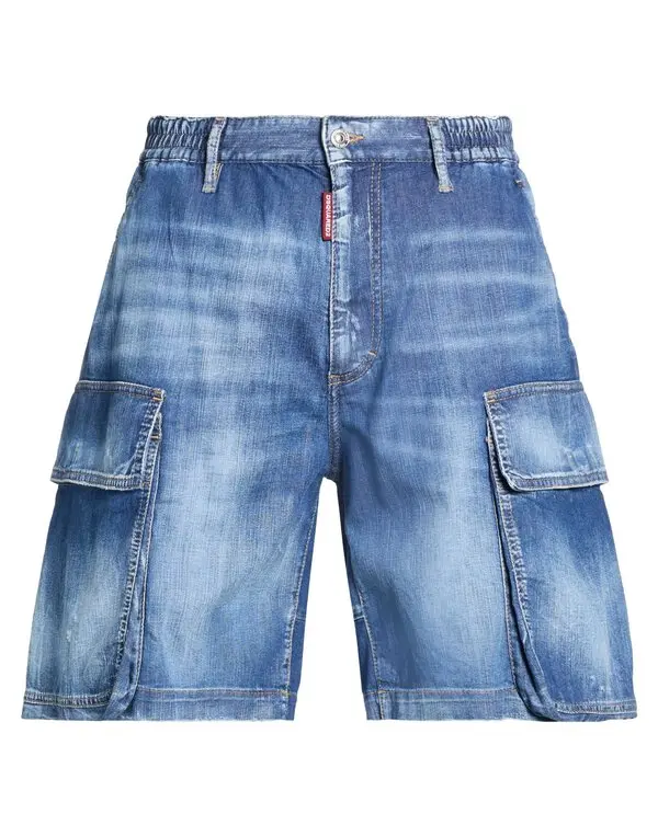 Dsquared2 Denim Cargo Shorts