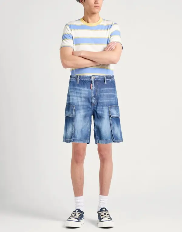 Dsquared2 Denim Cargo Shorts