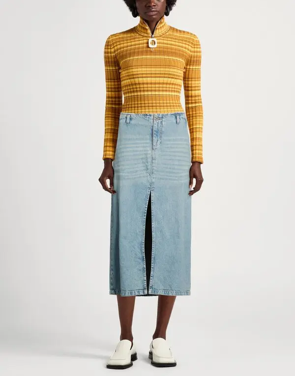 Gimaguas Denim Flared Skirt