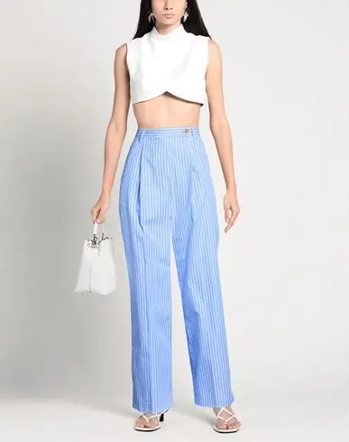 DEPARTMENT 5 Sky Cotton Wide-leg Pants With Stripes