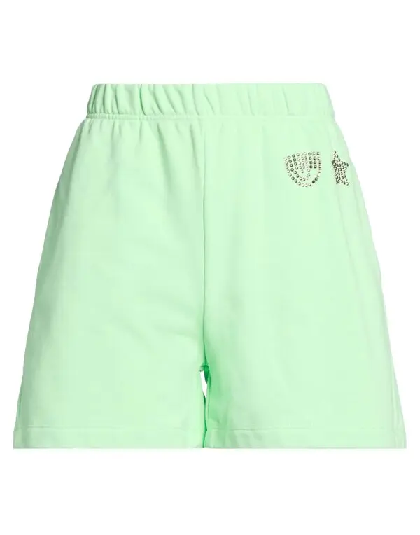 CHIARA FERRAGNI Athletic High-waisted Shorts - Green