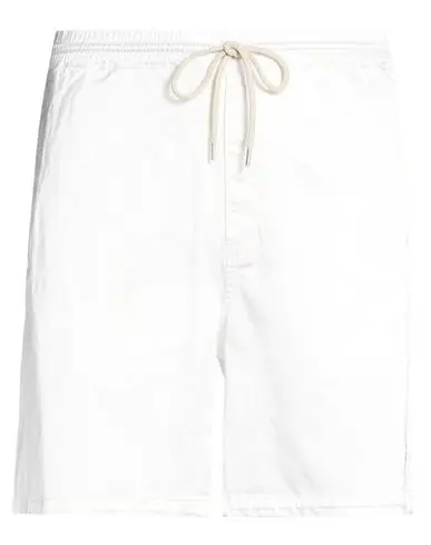 DEPARTMENT 5 Satin Relaxed Fit Shorts - White