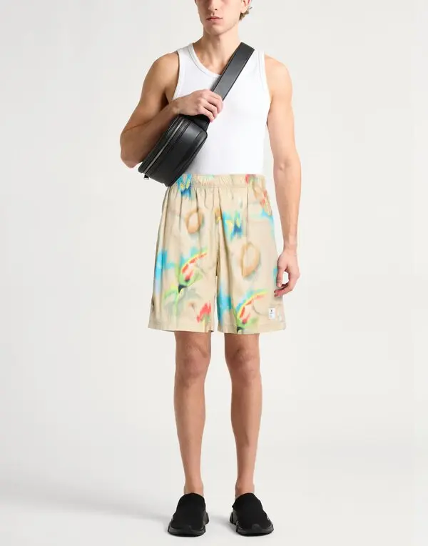 DEPARTMENT 5 Cotton Tie-dyed Casual Shorts - Sand