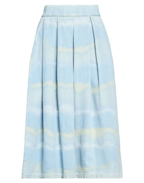 DEPARTMENT 5 Denim Pleated Skirt