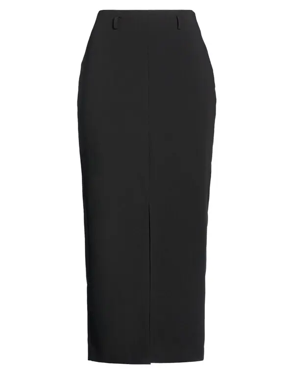 Ba&sh Crepe Pencil Midi Skirt