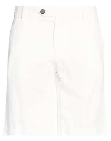 Eleventy Cotton Twill Shorts - White