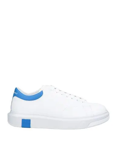 Armani Exchange Low-top Leather Sneakers - White