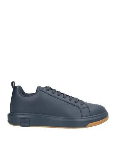 Armani Exchange Polyester And Polyurethane Low-top Sneakers - Navy