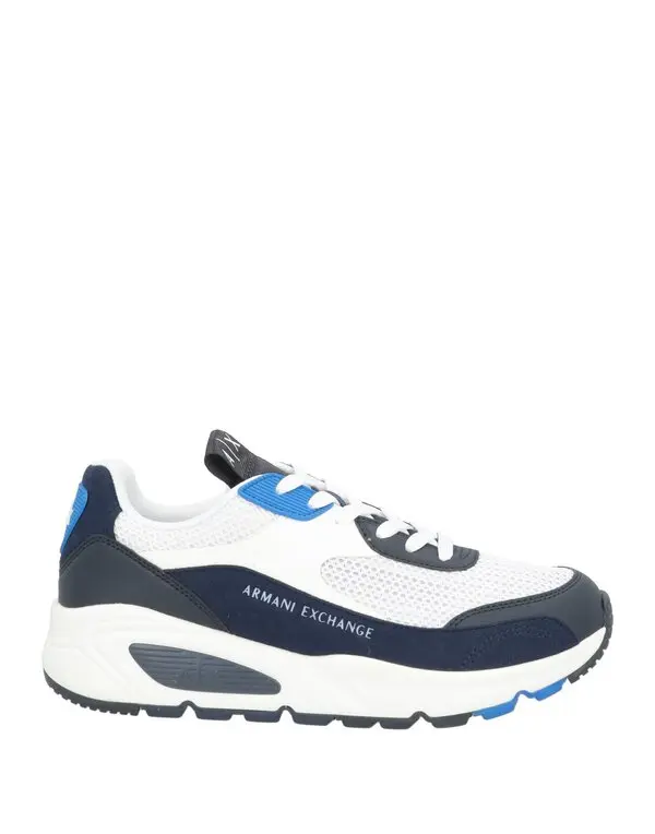Armani Exchange Sneakers Size Polyester, Polyurethane - Navy