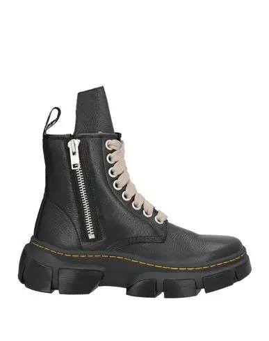 DR. MARTENS X RICK OWENS Leather Ankle Boots