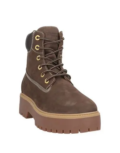 DOCKSTEPS Lace-up Nubuck Ankle Boots - Brown