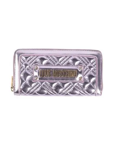 Moschino Wallet Lilac Polyurethane - Purple