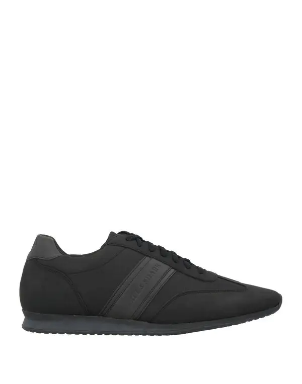 Paul & Shark Leather And Textile Low-top Sneakers