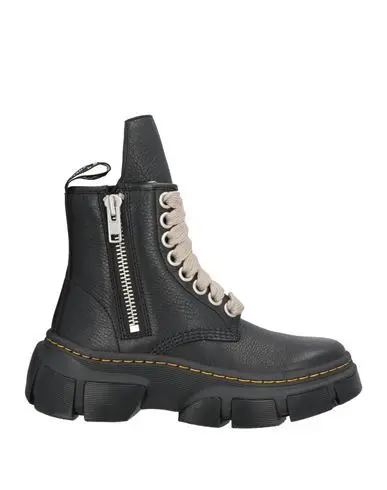 DR. MARTENS X RICK OWENS Leather Ankle Boots