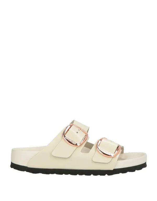 BIRKENSTOCK Leather Sandals - Beige