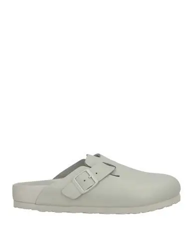 BIRKENSTOCK Leather Mules & Clogs - Grey