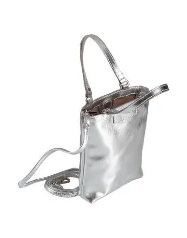 GIANNI CHIARINI Metallic Leather Mini Bag - Silver