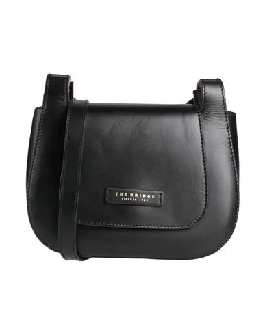 THE BRIDGE Leather Cross-body Saddle Bag