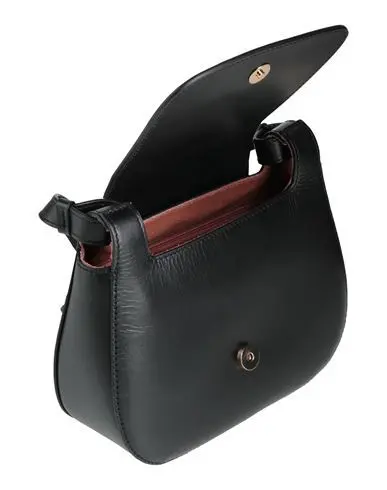 THE BRIDGE Leather Cross-body Saddle Bag