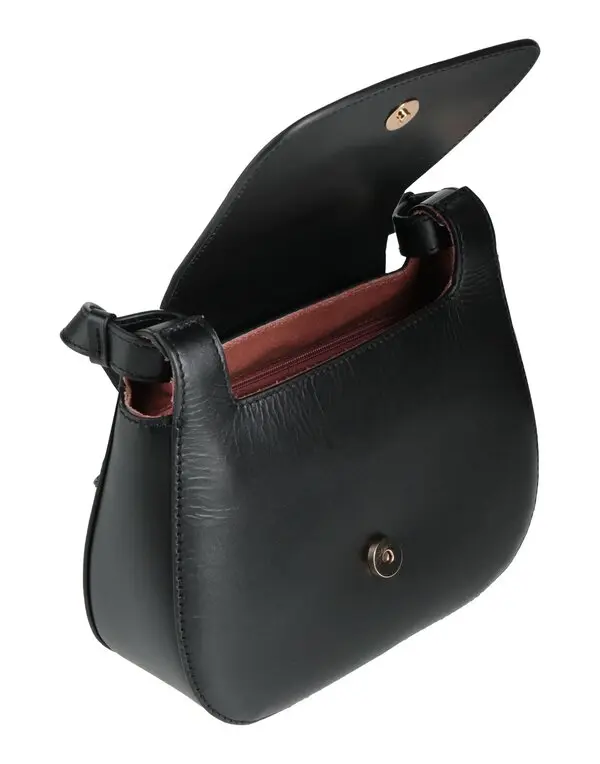 THE BRIDGE Leather Cross-body Saddle Bag