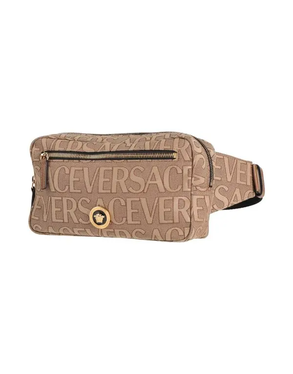 Versace Logo-print Jacquard Belt Bag