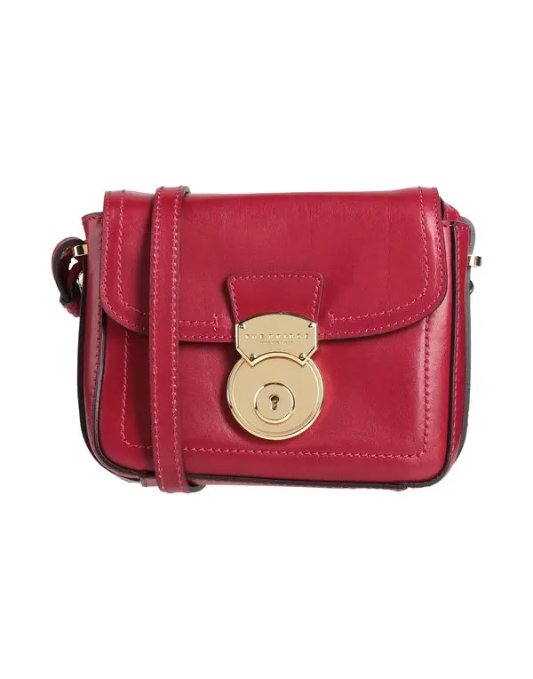 THE BRIDGE Leather Crossbody Bag - Red