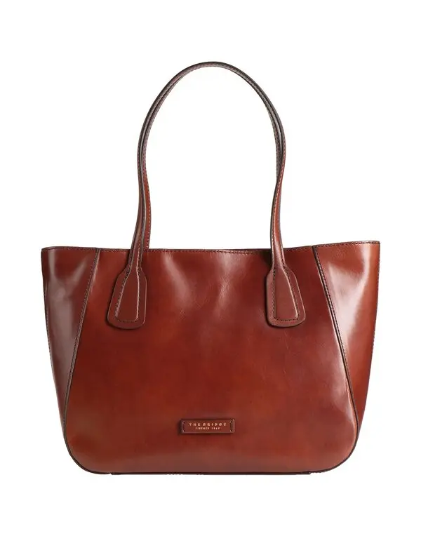 THE BRIDGE Leather Maxi Tote Bag