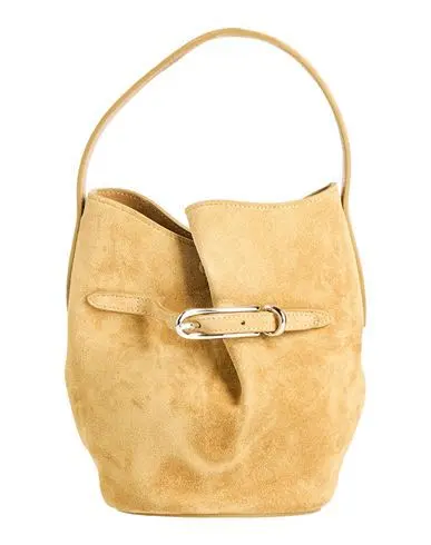 LIFFNER Leather Bucket Bag - Beige