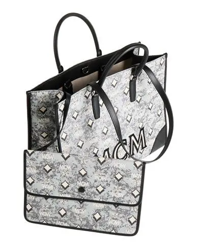 Mcm Handbag In Canvas And Leather