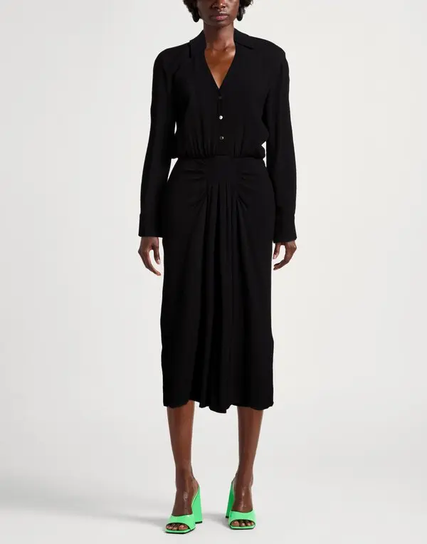 Ba&sh Crepe Shirt Dress