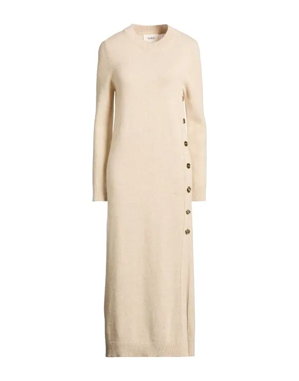 Ba&sh Knitted Midi Dress - Beige