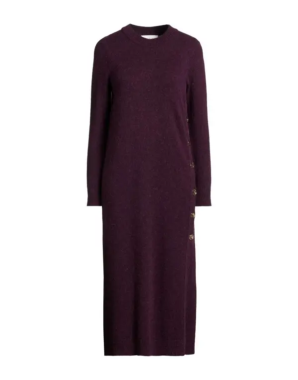 Ba&sh Knitted Midi Dress - Purple