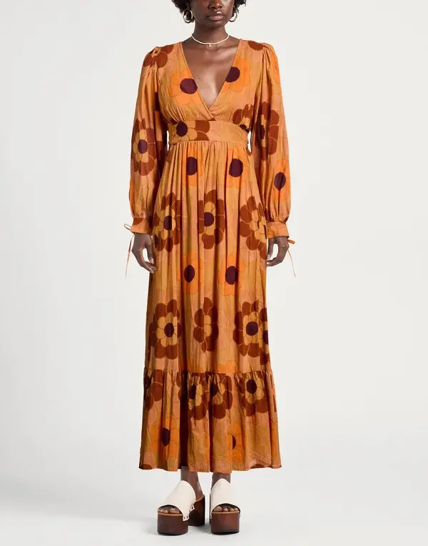 Antik Batik Floral Print Maxi Dress