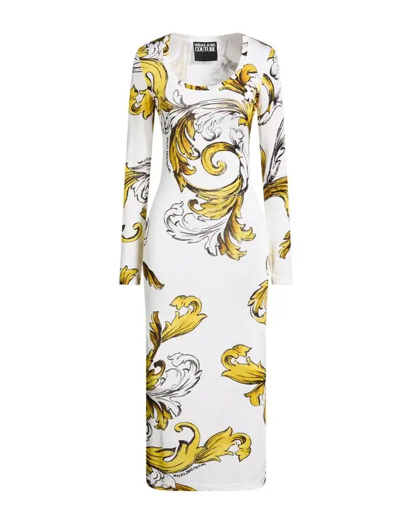 Versace Midi Bodycon Jersey Dress