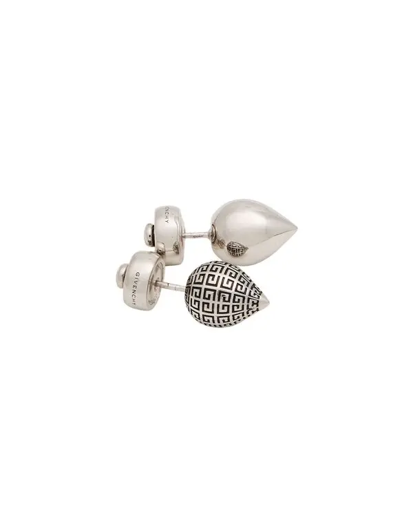 Givenchy Logo Stud Earrings