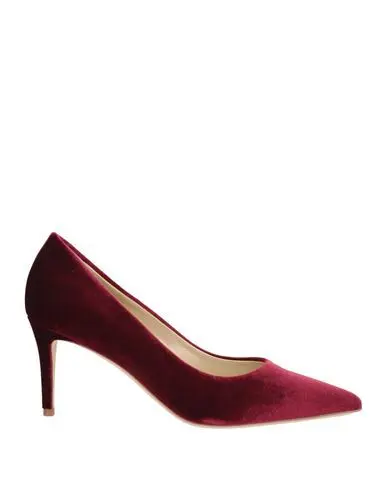 Chiara Boni La Petite Robe Velvet Stilettos - Garnet