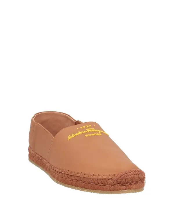 FERRAGAMO Espadrilles In Calfskin With Appliqués