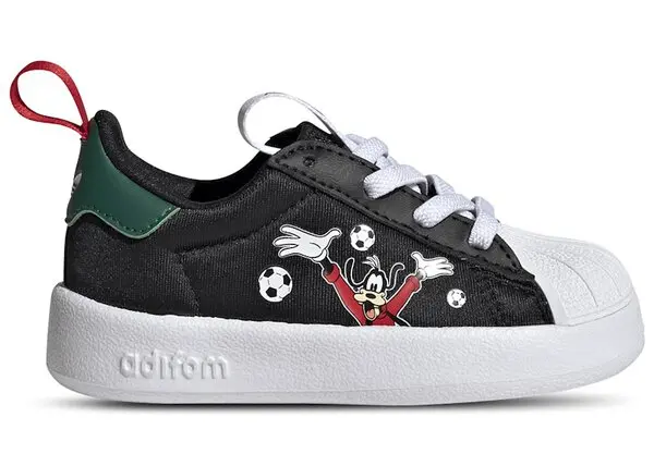 Adidas Adifom Superstar 360 Disney Goofy Soccer Sneakers - Core Black/collegiate Green/better Scarelet Red