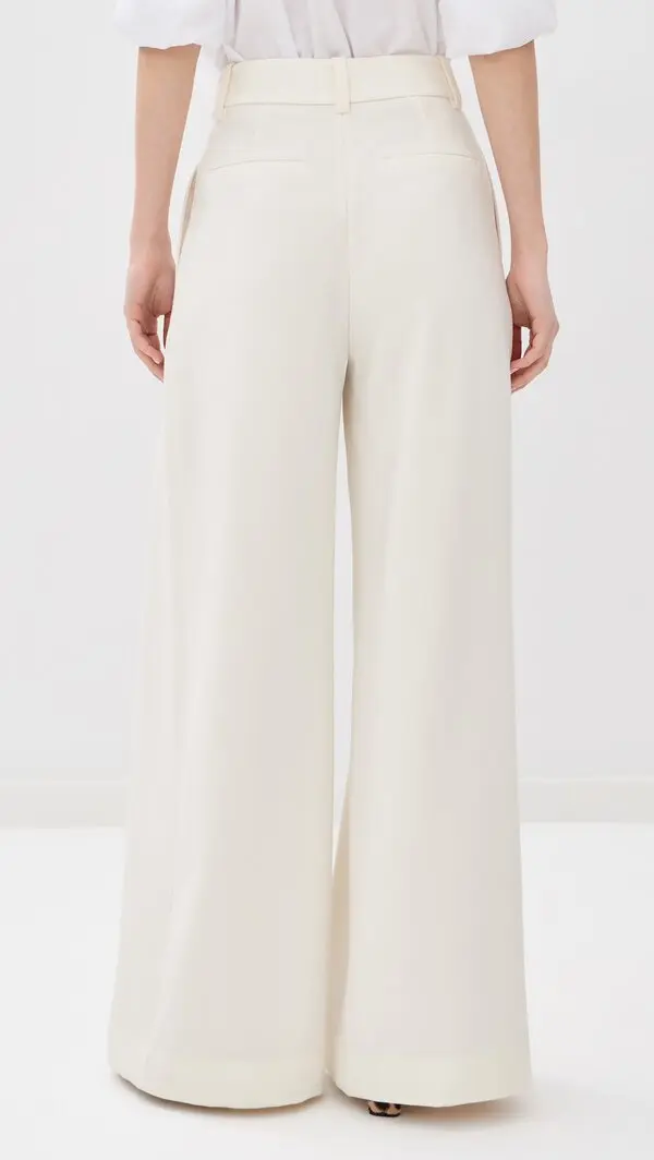 FAVORITE DAUGHTER Pleated Suiting Trousers