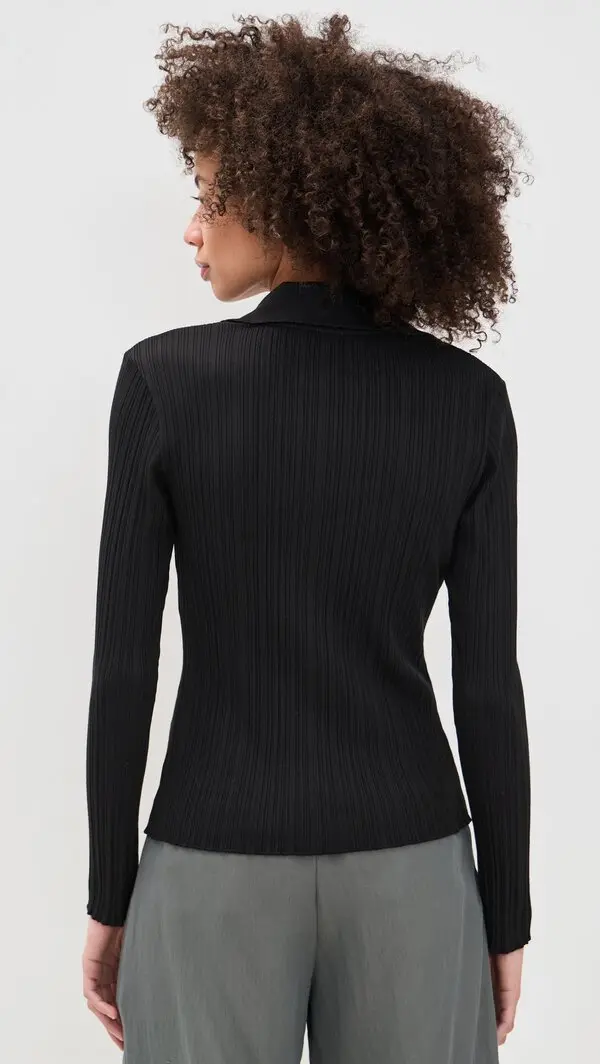 Vince Variegated Rib Polo