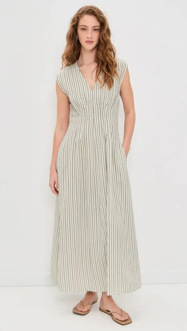 grey and cream dress Enough for You Mini Dress - Black and Cream, Small | Hazel and Olive main image 0