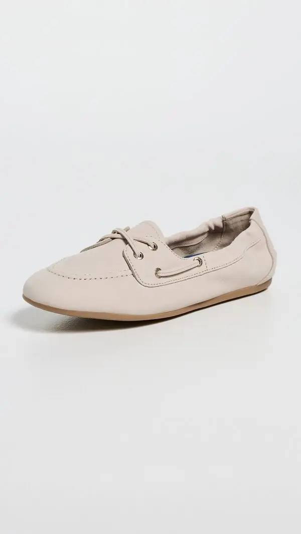 Sperry Slimsail Leather Flats - Opal