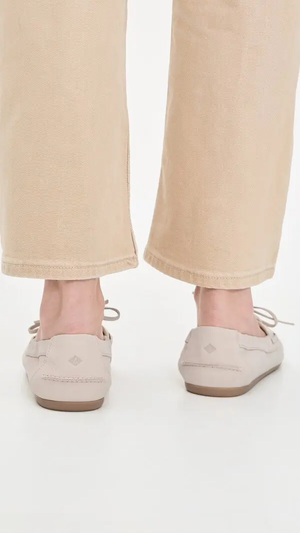 Sperry Slimsail Leather Flats - Opal