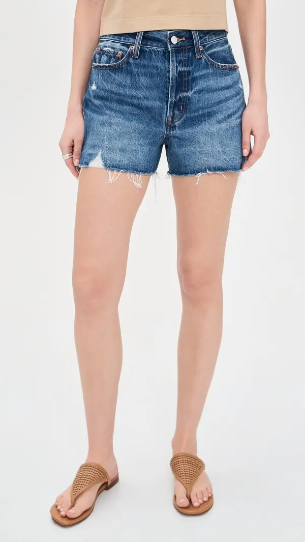 PISTOLA Nova Denim Shorts